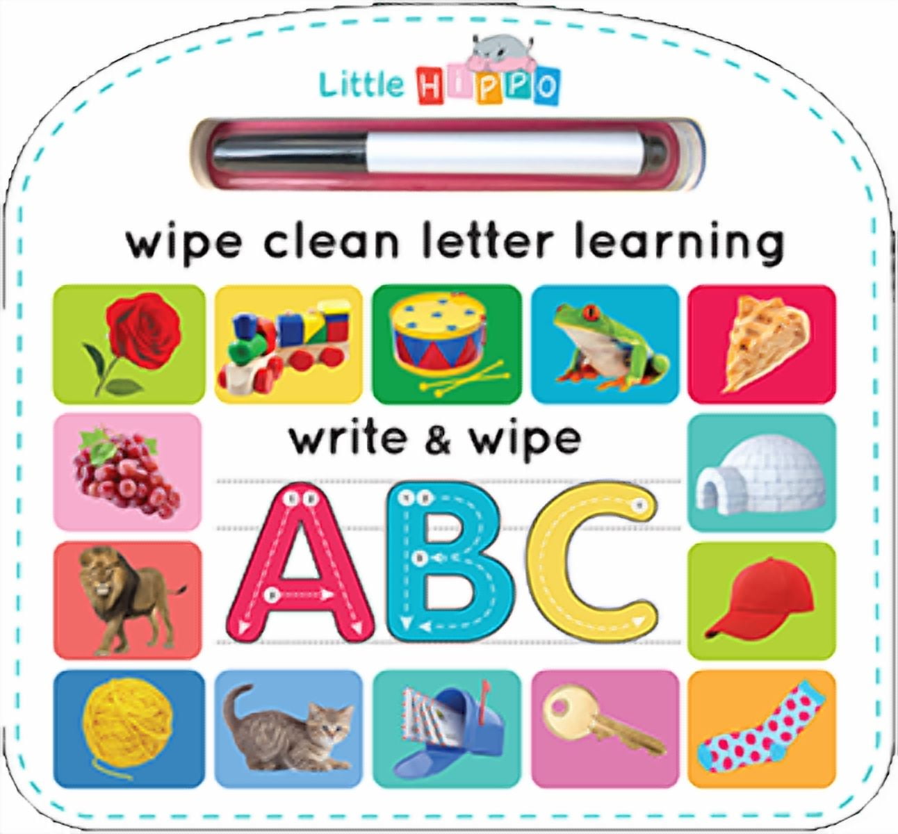 Write and Wipe ABC (Hardcover) - Walmart.com
