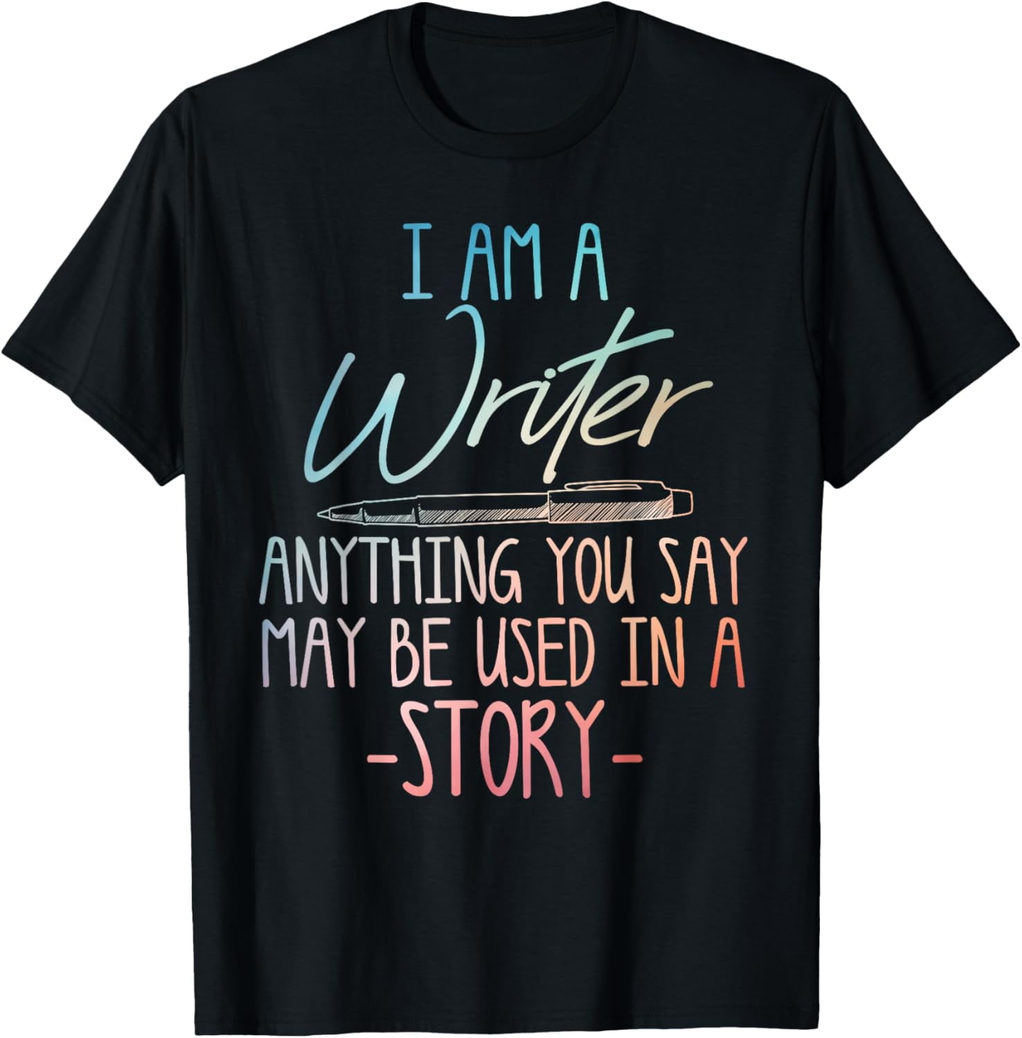 Writer Art For Men Women Writing Lover Author Poet Writer T-Shirt men ...