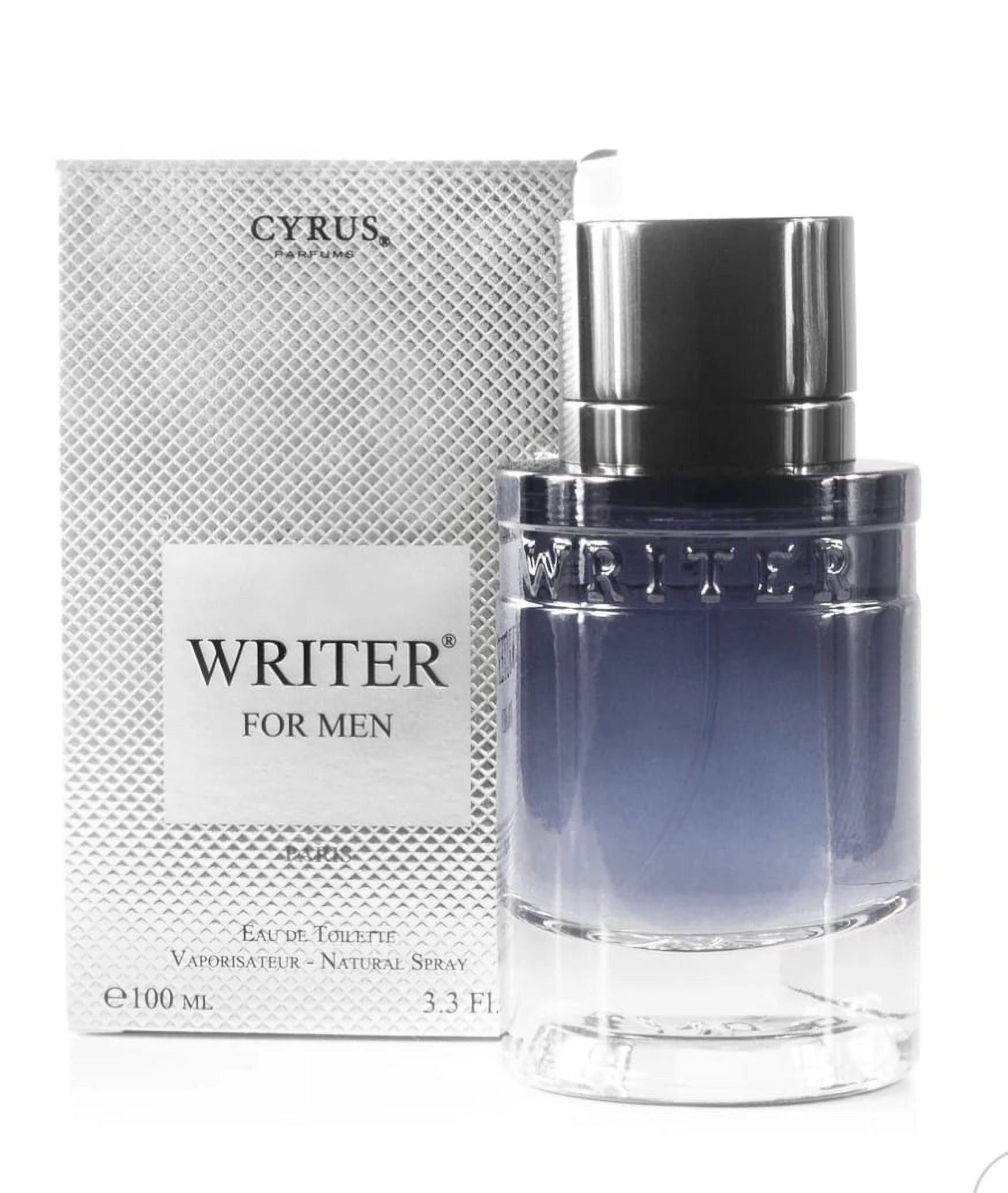 Writer For Men By Parfums Cyrus 3.3 Oz / 100 Ml Eau De Toilette Spray ...