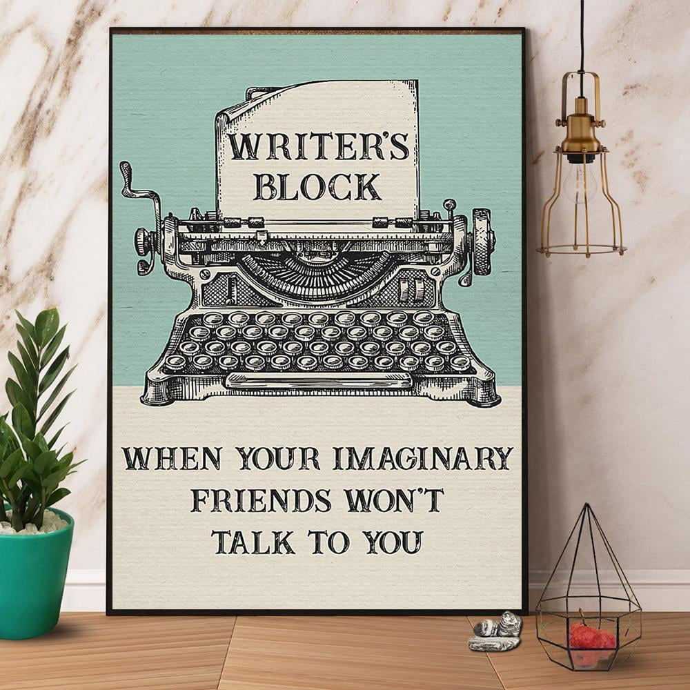 Writer'S Block When You Imaginary Friends Won'T Talk To You Paper ...