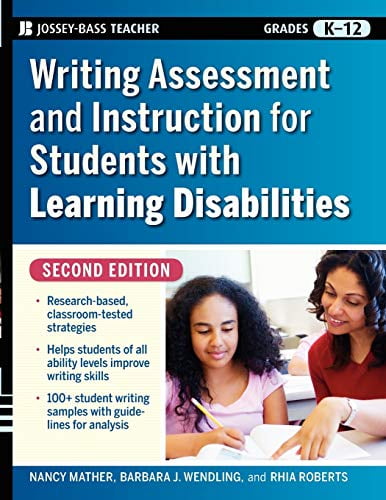 Pre-Owned Writing Assessment and Instruction for Students with Learning ...