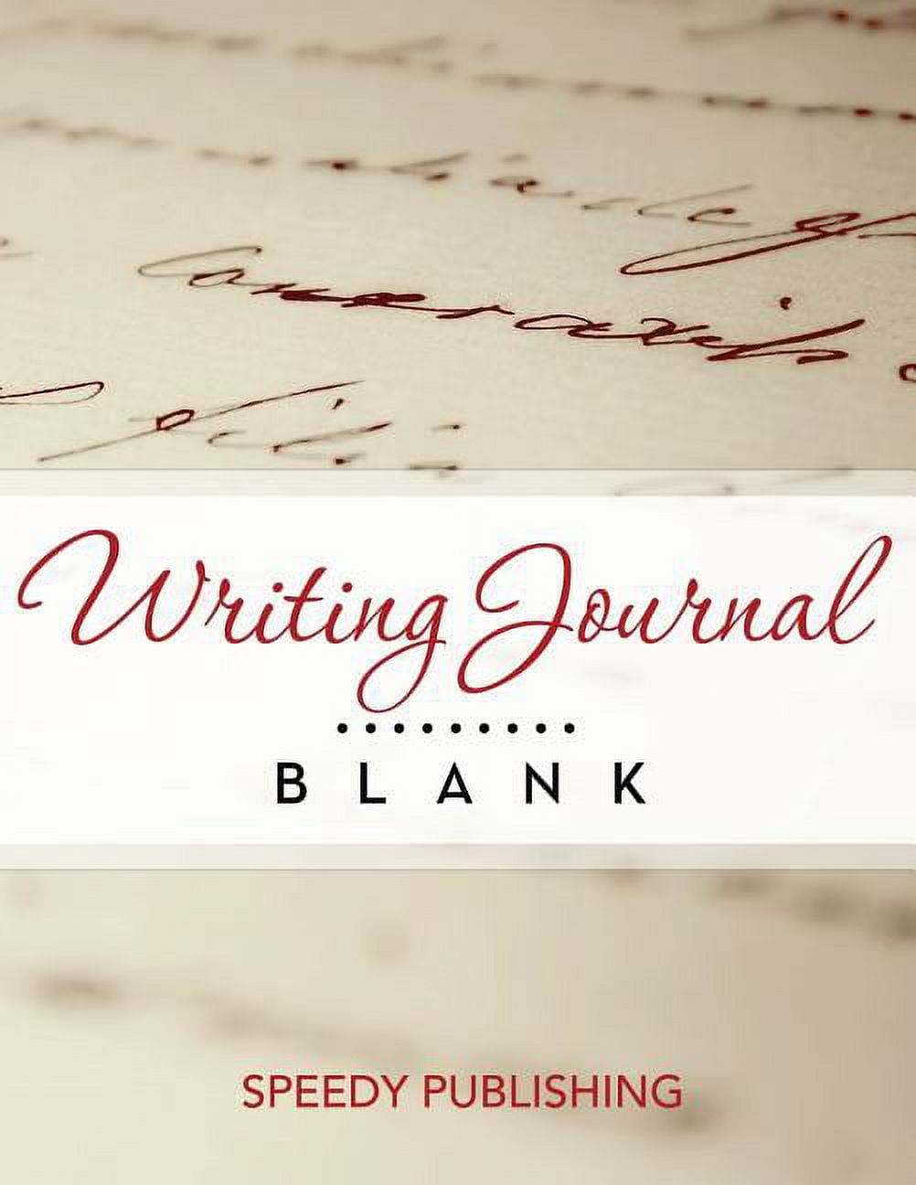 Writing Journal Blank (Paperback) - Walmart Business Supplies