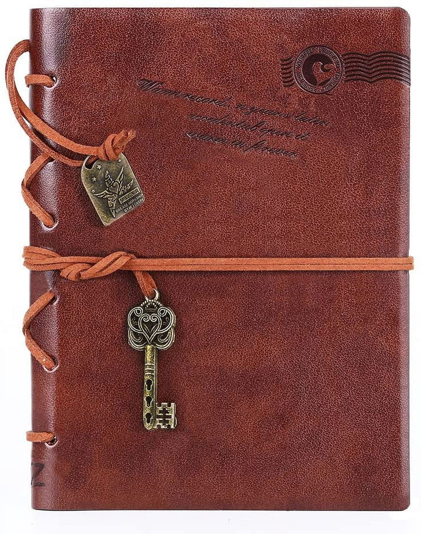 Writing Journal Notebook, Vintage Nautical Spiral Blank String Diary ...