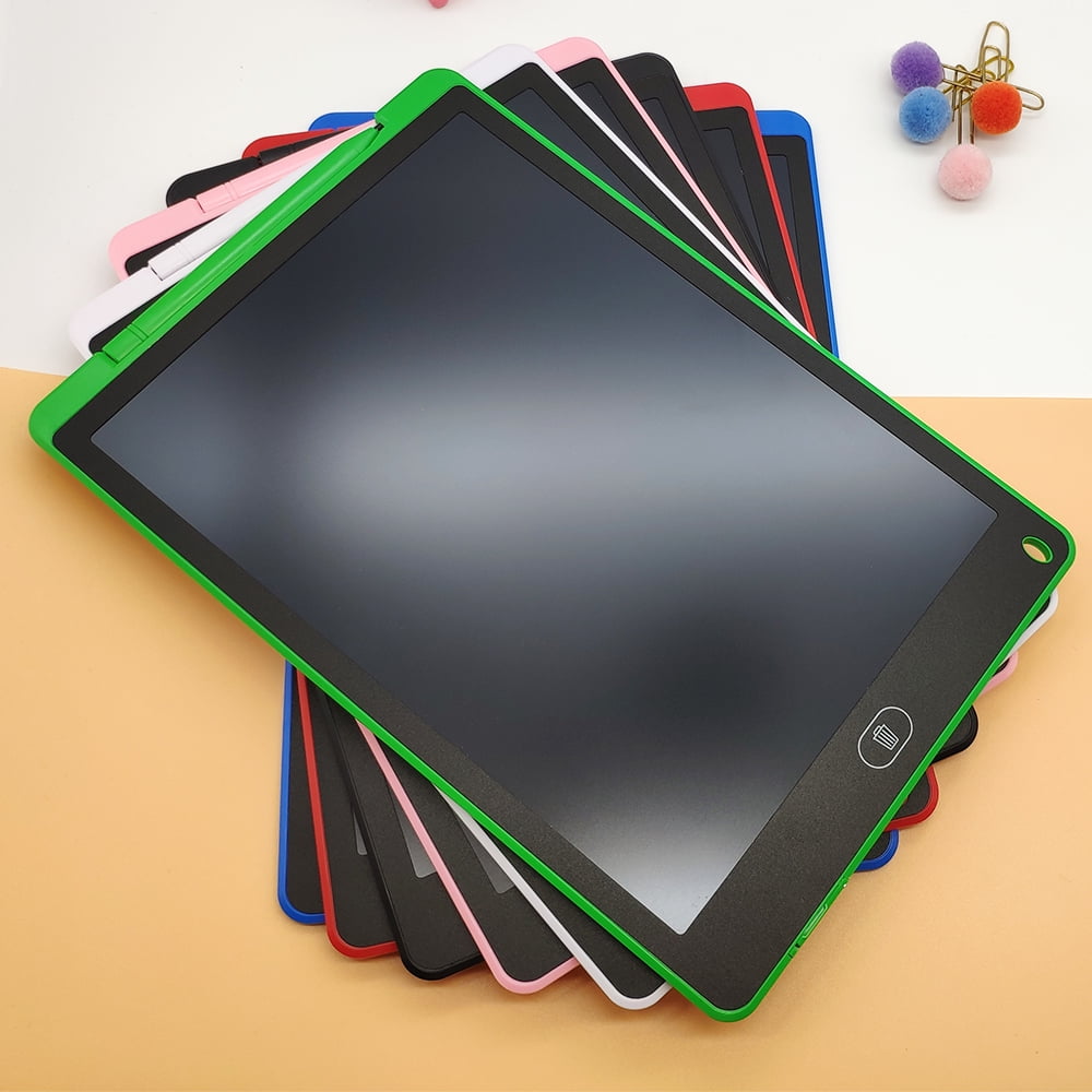 Writing Pad,Lcd Tablet 12 Inch Lcd With Lock Button Screen One-click ...