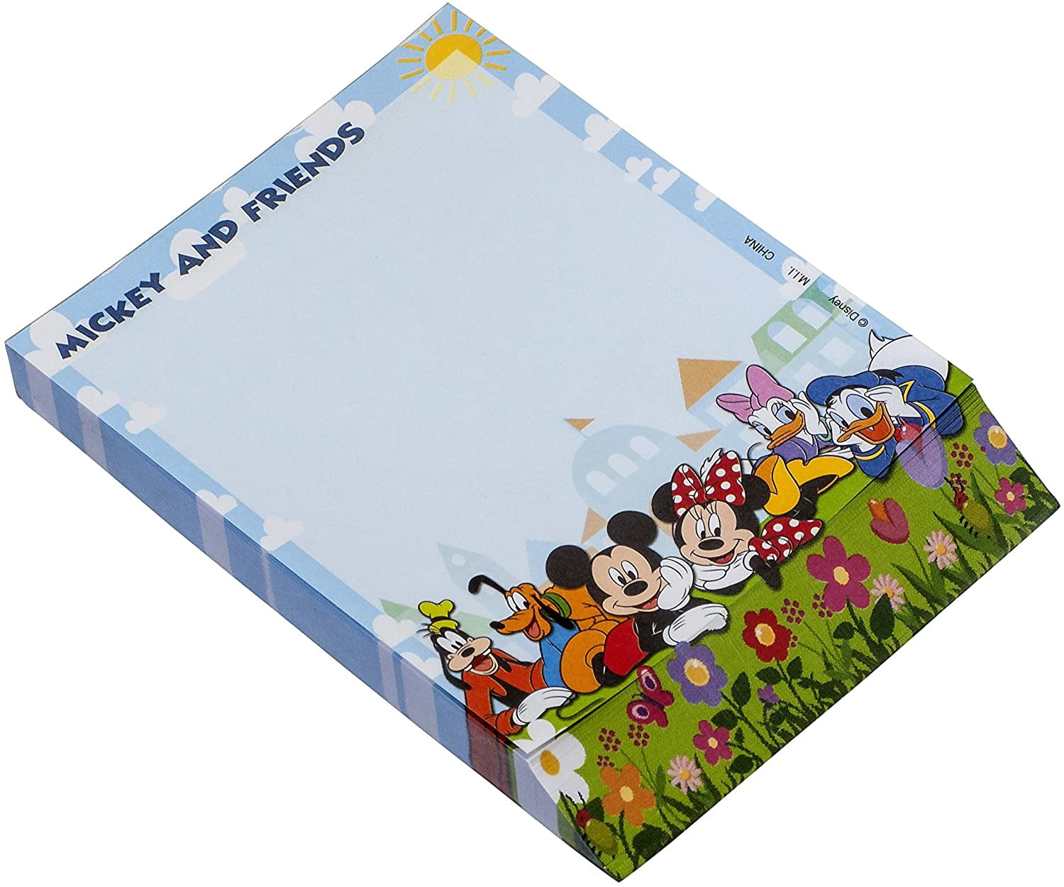 Writing Pads Mickey Gang Wide Rule Standard Writing Pad, 3.75" x 4 ...