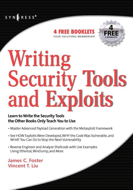 Writing Security Tools and Exploits (Paperback) - Walmart.com