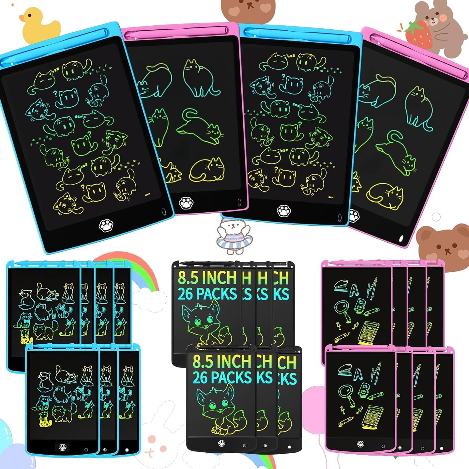 Writing Tablet, Electronic Drawing Writing Board, Erasable Drawing ...