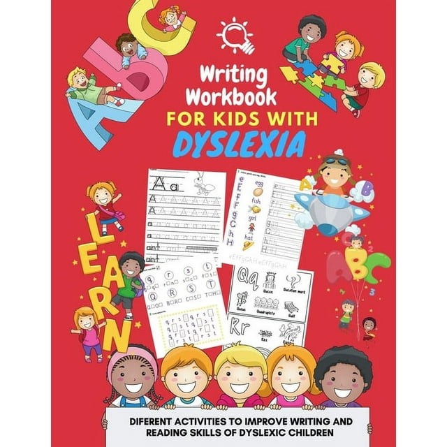 Writing Workbook for Kids with Dyslexia - diferent activities to ...