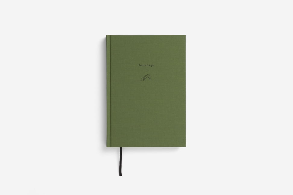 Writing as Therapy Journal: Journeys: A Linen-Bound Notebook Designed ...