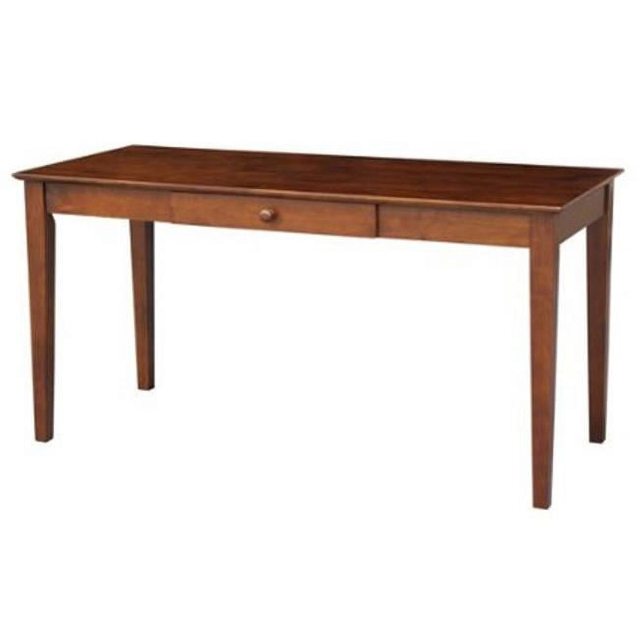 Writing desk with drawer - large Espresso - Walmart.com