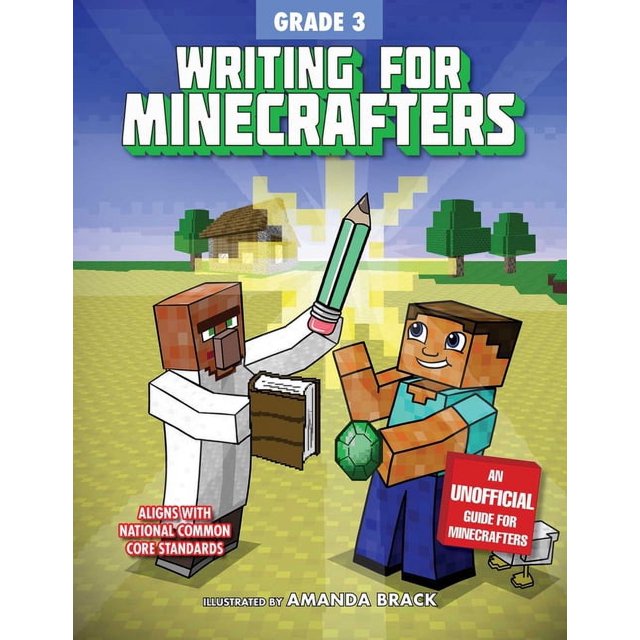 Writing for Minecrafters Writing for Minecrafters: Grade 3, (Paperback ...