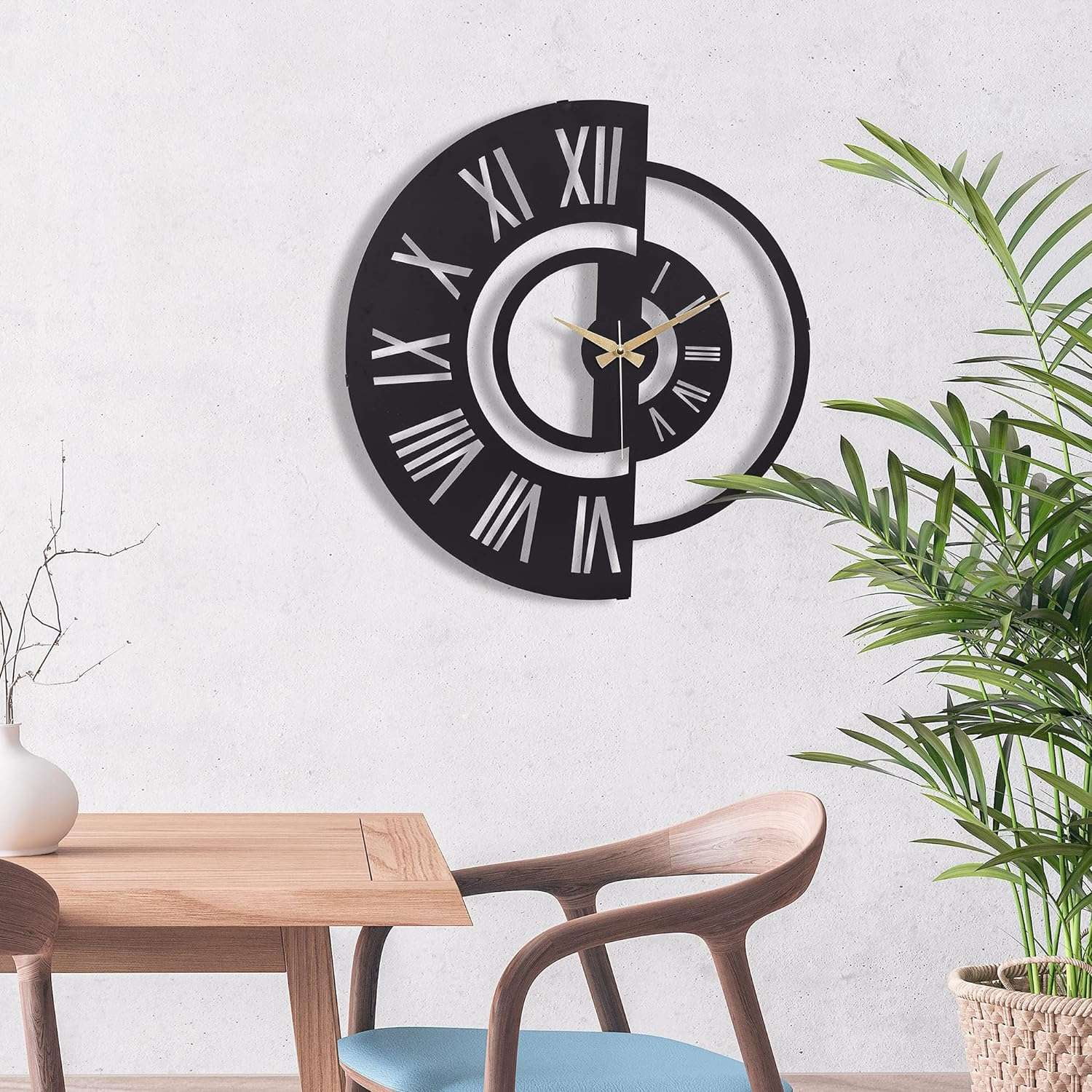 Writings on the Wall Designer Cutout Wall Clock, Stylish and Latest ...