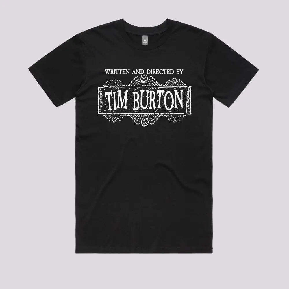 Written and Directed by Tim Burton Movie T-Shirt - Walmart.com