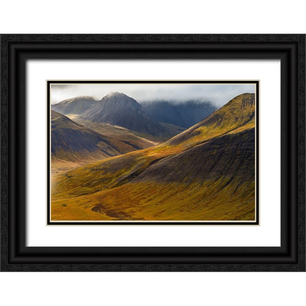 Wrobel, Karsten 32x23 Black Ornate Wood Framed with Double Matting ...