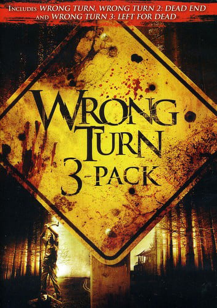 Wrong Turn DVD 3 Pack (DVD) - Walmart.com