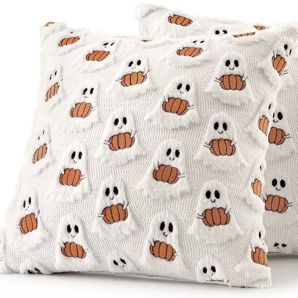 WrongDuck Fall Pumpkin Decorative Pillow Covers 18x18 Set of 2 Sofa ...