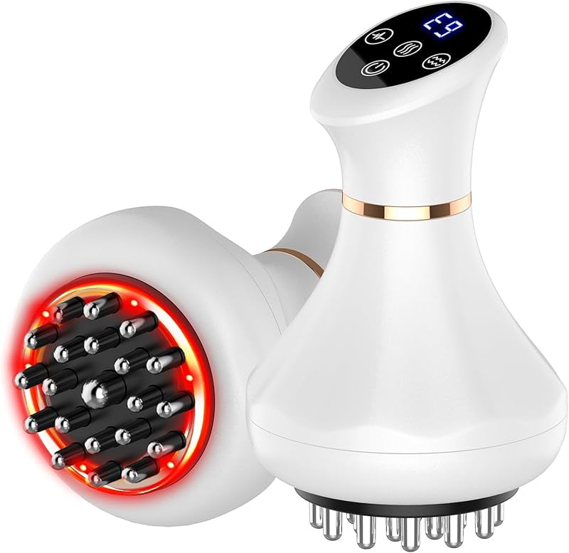 Wrongduck 4-in-1 Electric Body Massager, Cordless Anti-Cellulite ...
