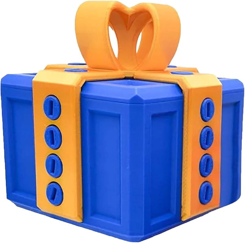 Wrongduck Annoying Gift Box, 3D Printed Prank Screw Puzzle Box with ...