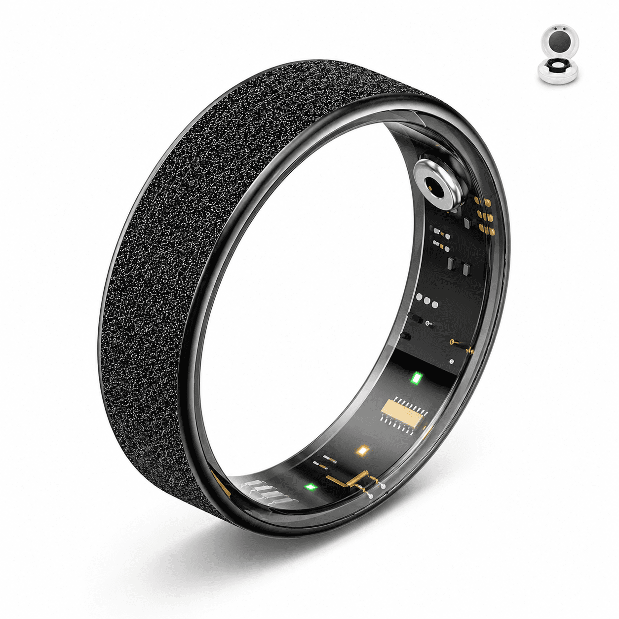 Wrongduck Fitness Tracking Ring Smart Wearable for Women Waterproof ...
