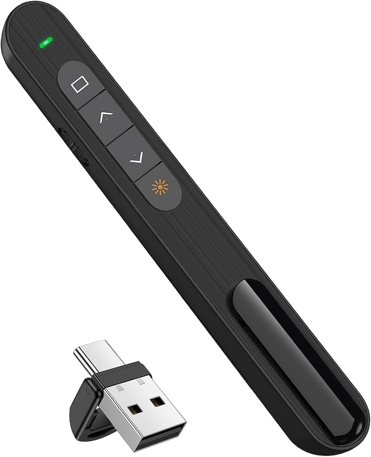 Wrongduck Presentation Clicker for PowerPoint, Wireless Presenter ...