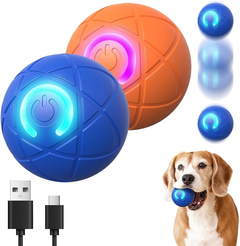 Wrongduck Shaky Ball Toy for Dogs, 2025 Upgraded Automatic Interactive ...