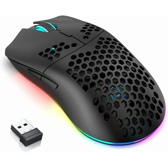 Wrongduck T66 PC Gaming Mouse, BT/2.4G/Wired Triple Mode Lightweight ...