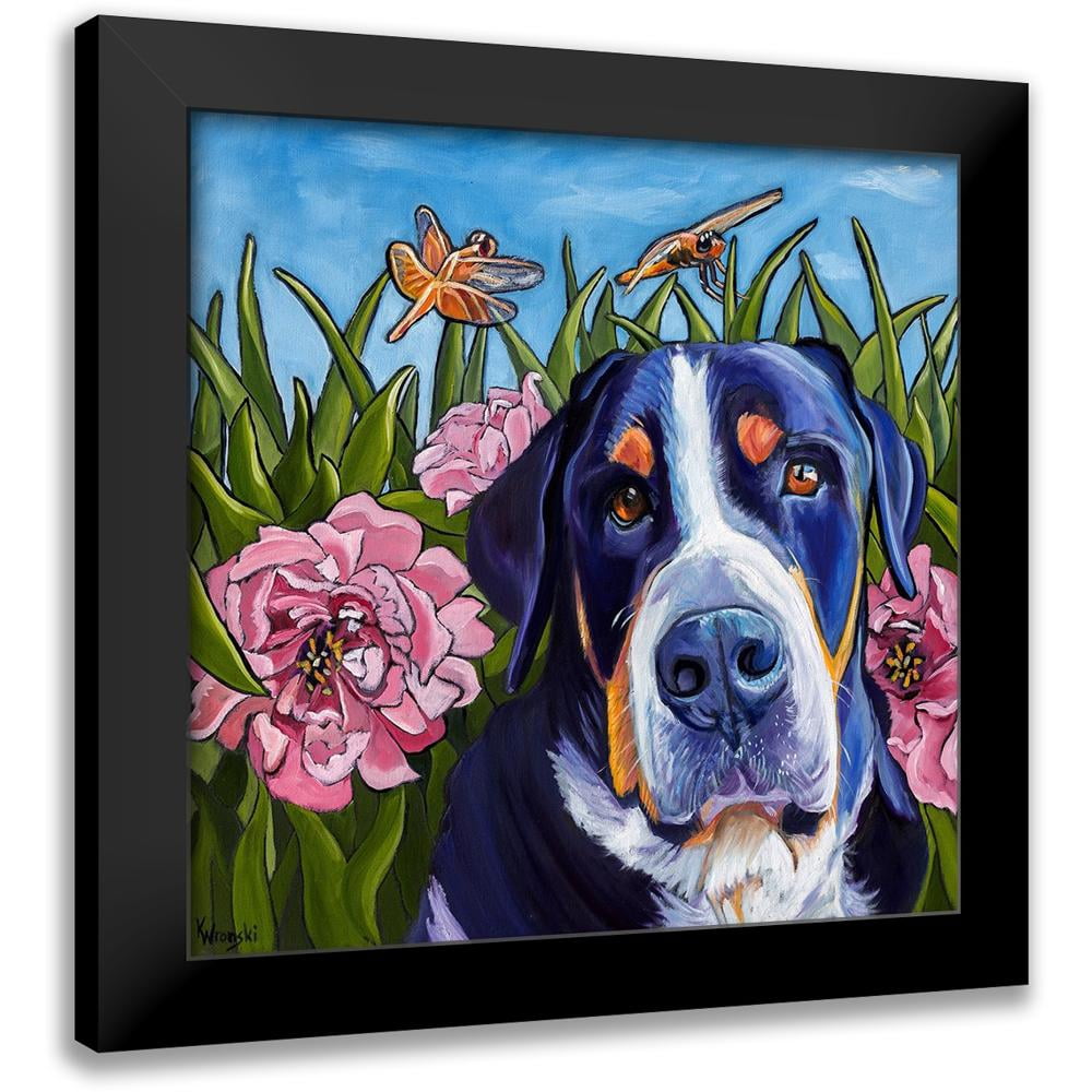 Wronski, Kathryn 15x15 Black Modern Framed Museum Art Print Titled ...