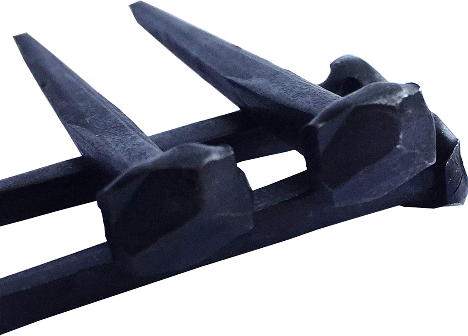 Wrought Head Iron Nails – Antique Black restoration accent nails for ...