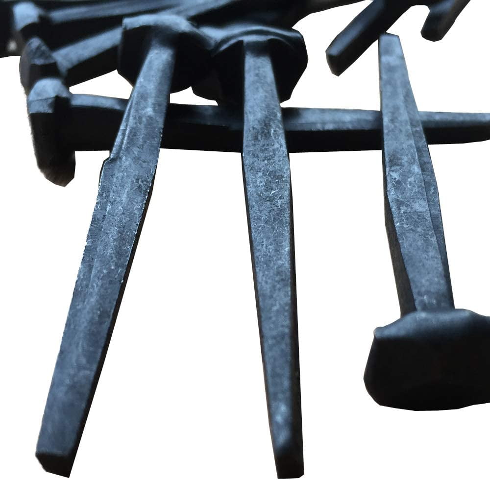 Wrought Head Iron Nails – Antique Black restoration accent nails for ...