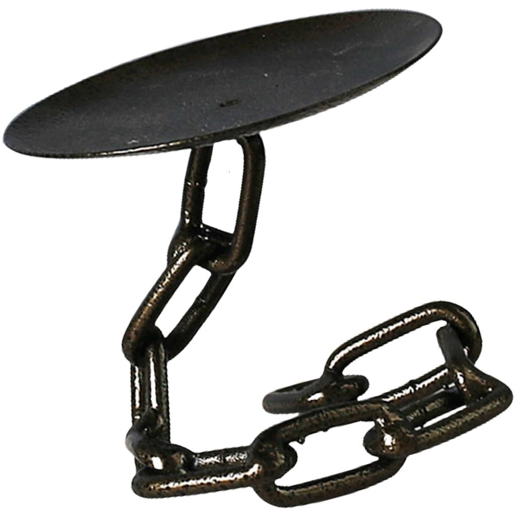 Wrought Iron Butterfly Chain Candle Holder Candlestick Stand HandMade ...