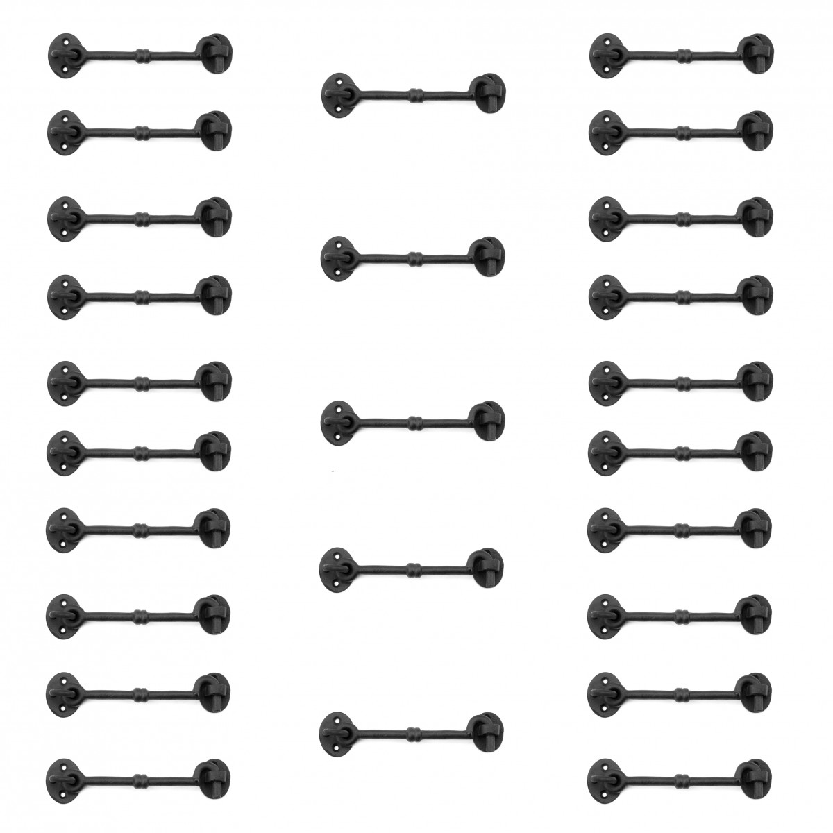 Wrought Iron Cabin Hook Eye Shed Gate Door Latch Catch Holder 5.75 ...