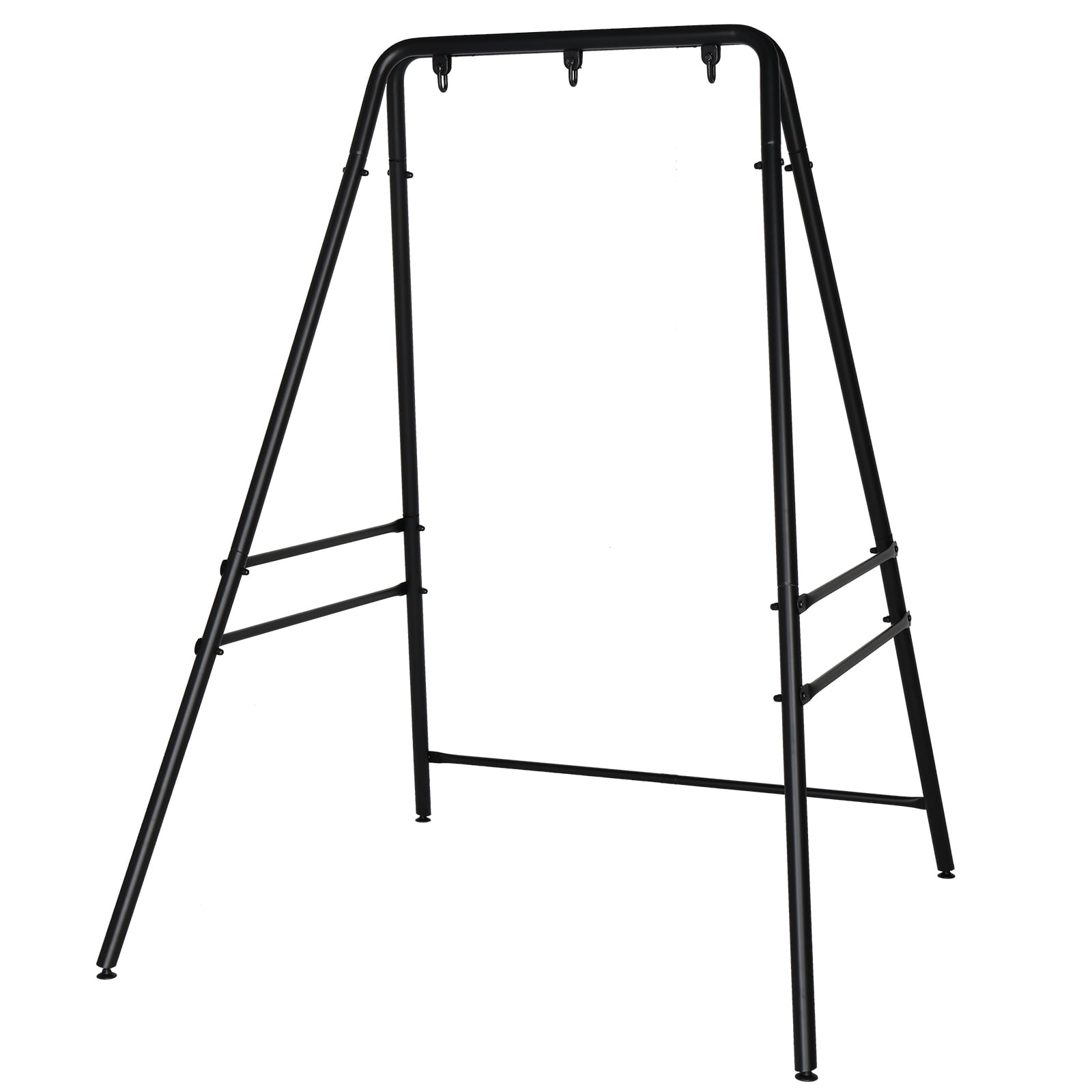 Wrought Iron Four-Legged Standing 200kg Three Rings Hanging Chair Frame ...