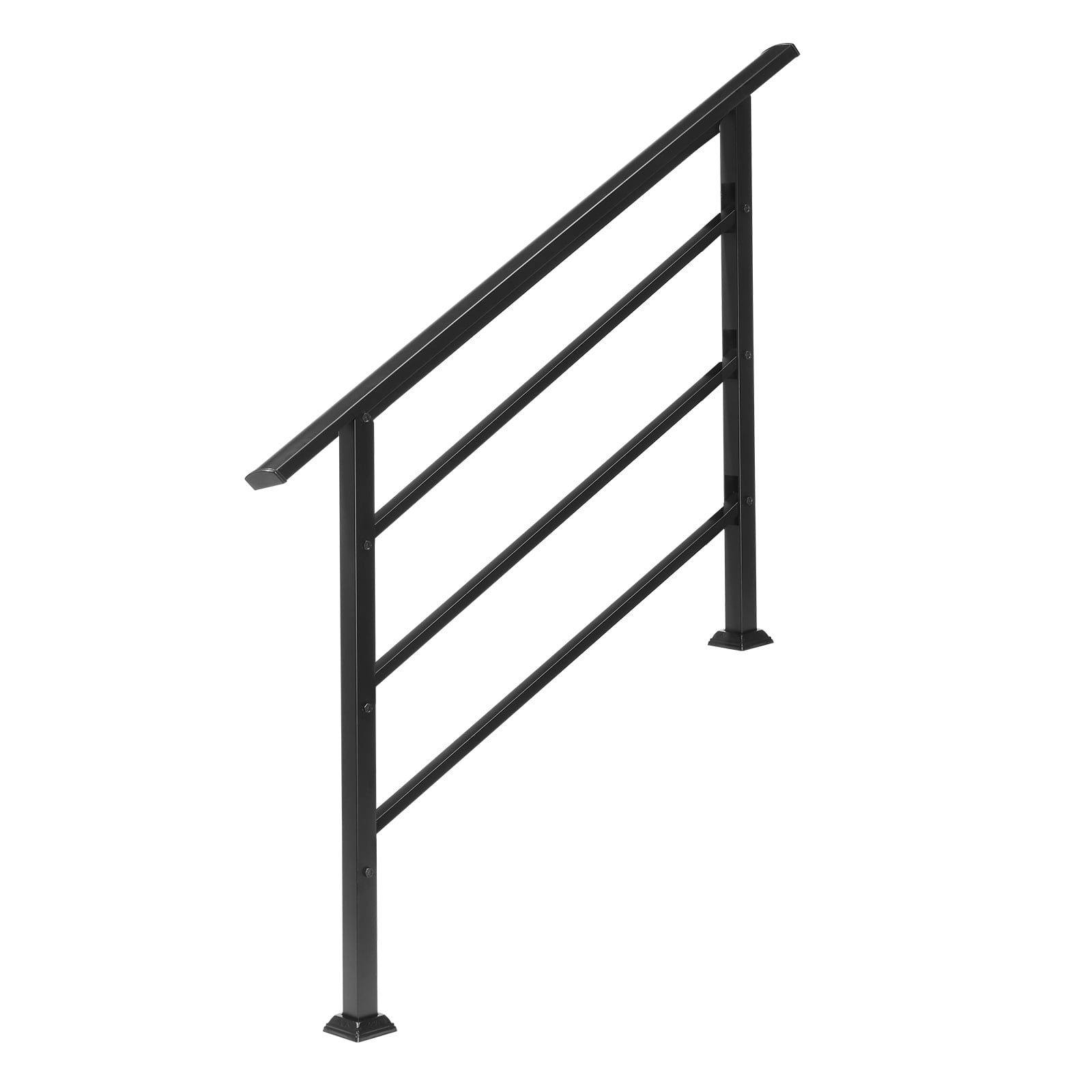 Wrought Iron Handrails for Outdoor Steps - Durable, Weather-Resistant ...