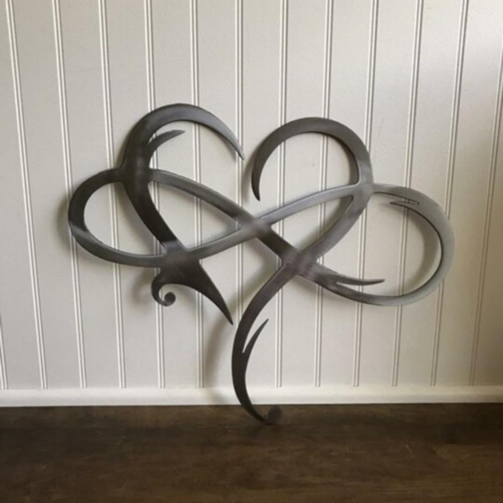 Wrought Iron Heart Eternal Love Decoration Perfect for Anniversary ...