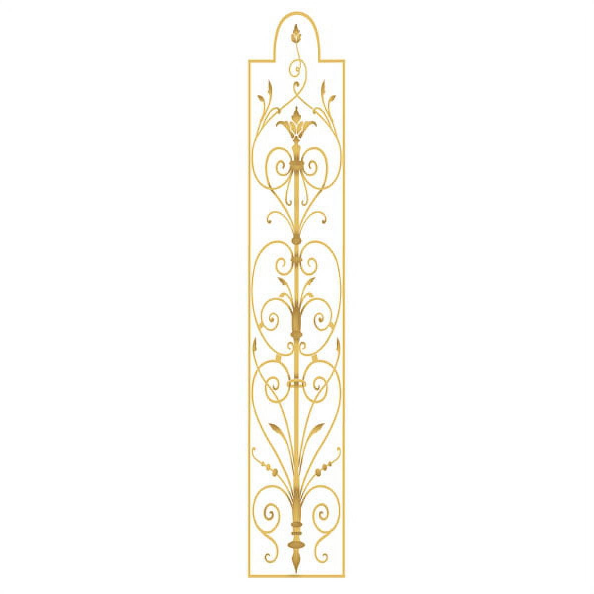 Wrought Iron Panel Wall Stencil SKU #2520 by Designer Stencils ...