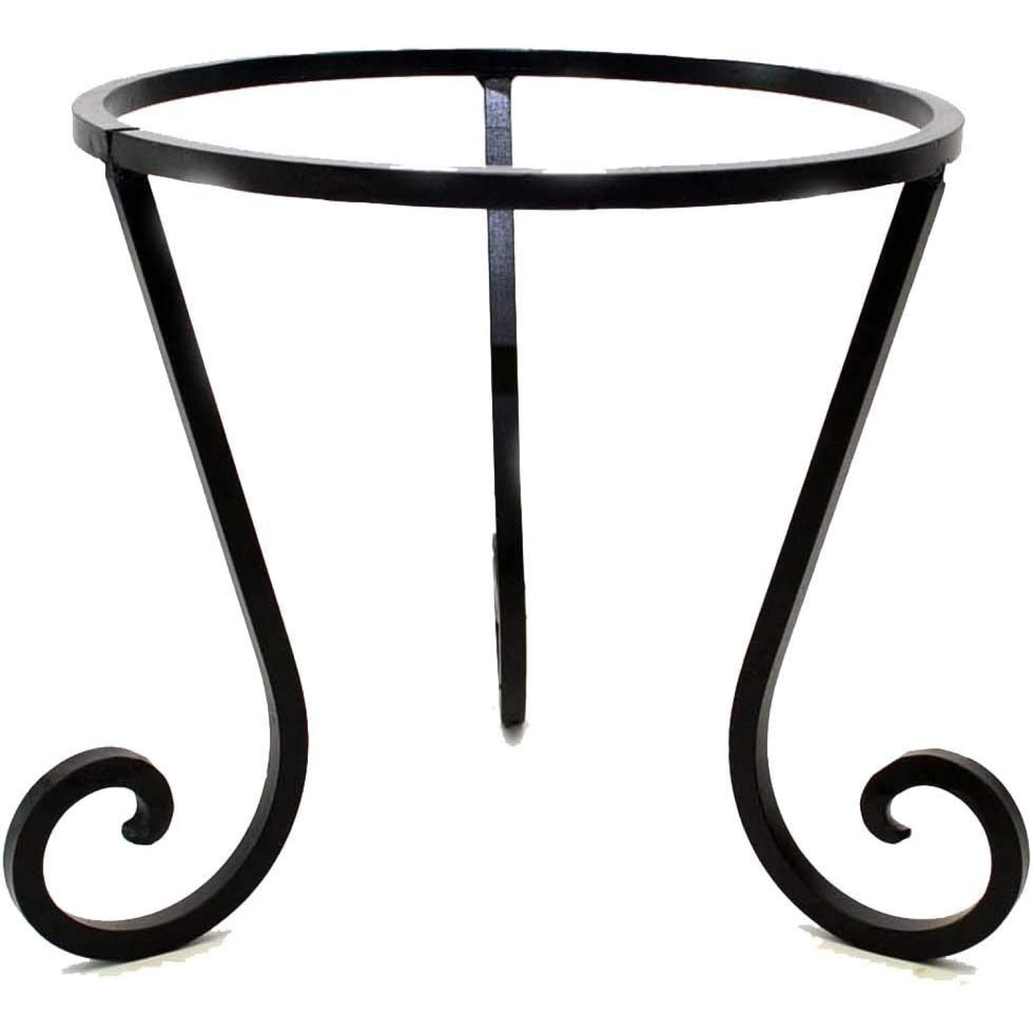 Wrought Iron Pot Stand-16 Inches Tall x 12 Inches Inside Diameter of ...