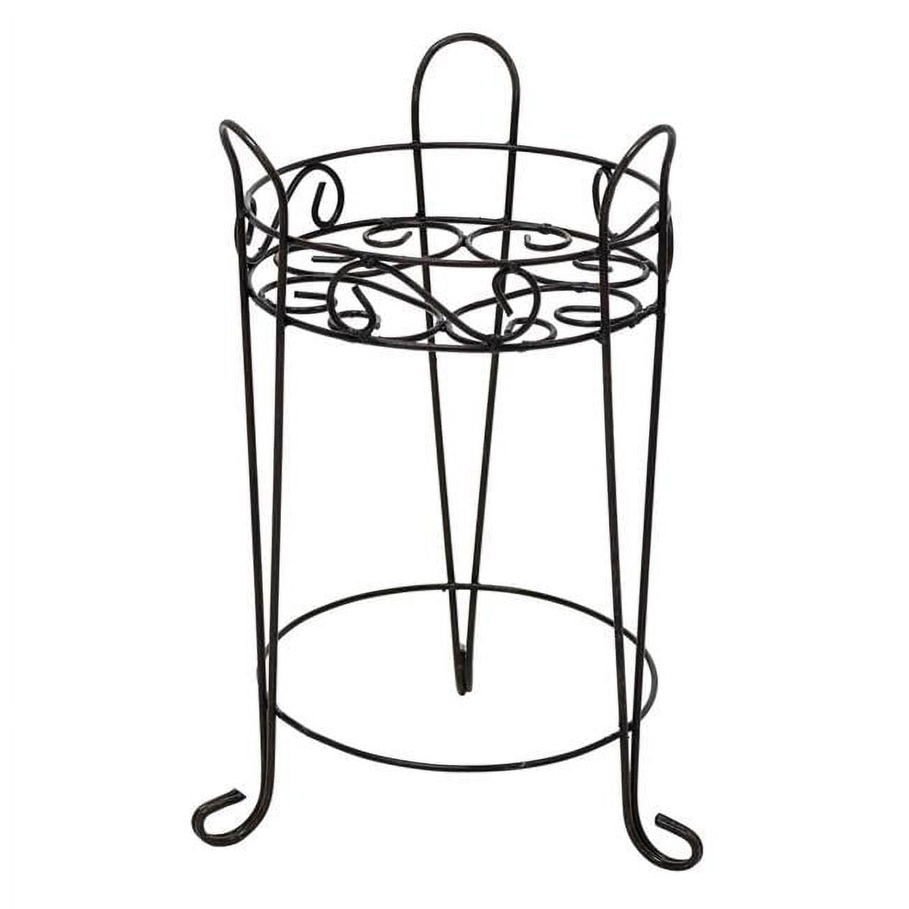 Wrought Iron Tall Pot Stand - Walmart.com