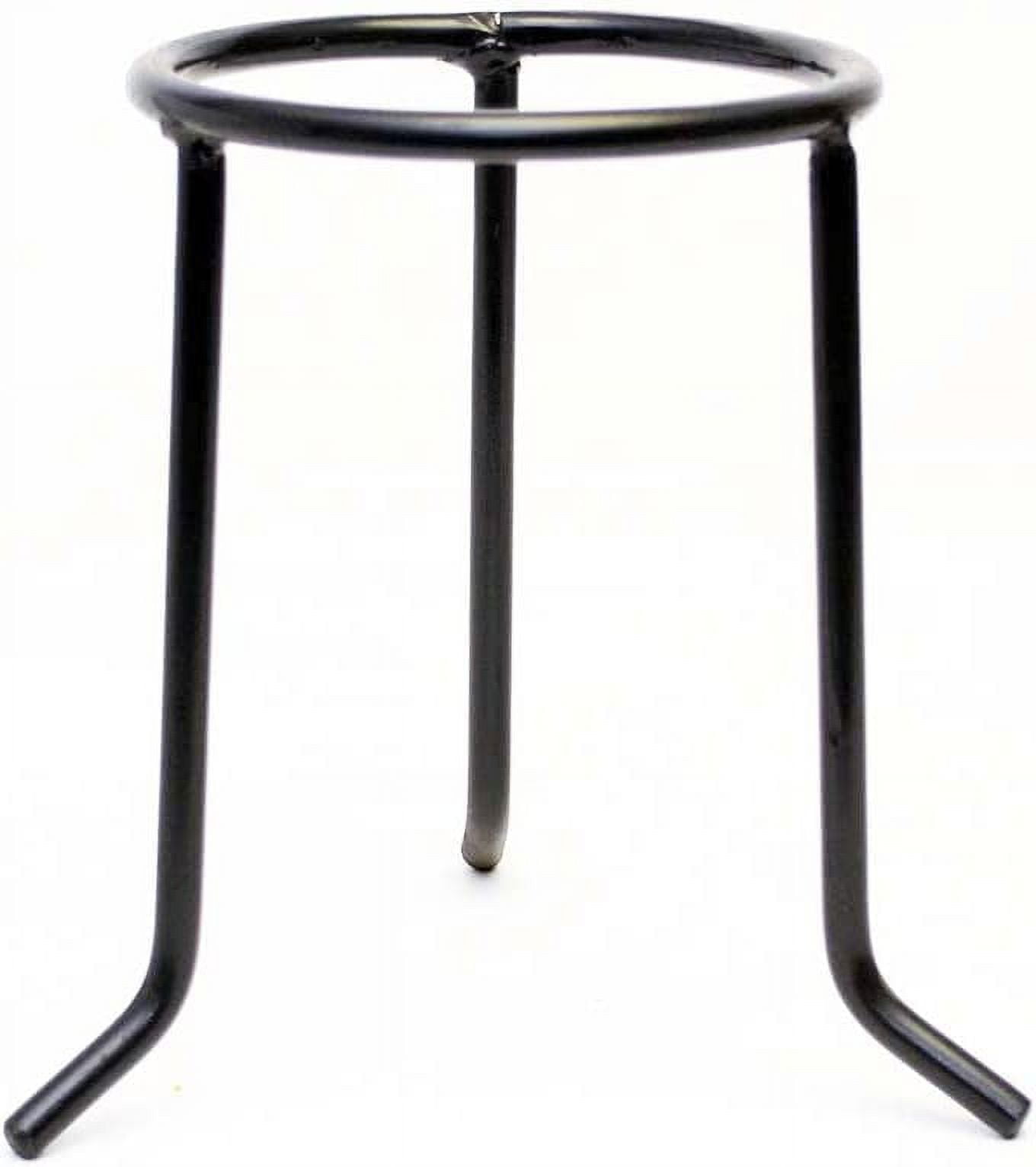 Wrought Iron Tripod Stand-7.75 Inches Tall, Inside Diameter of the ring ...