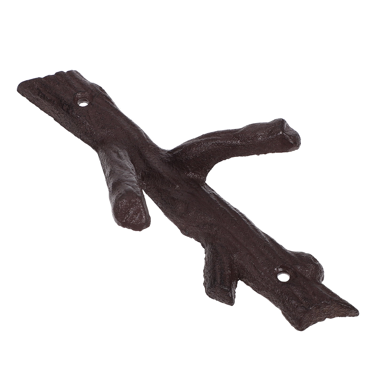 Wrought Iron Wall Hook Decorative Twig Shaped Wall Hook Heavy Duty ...
