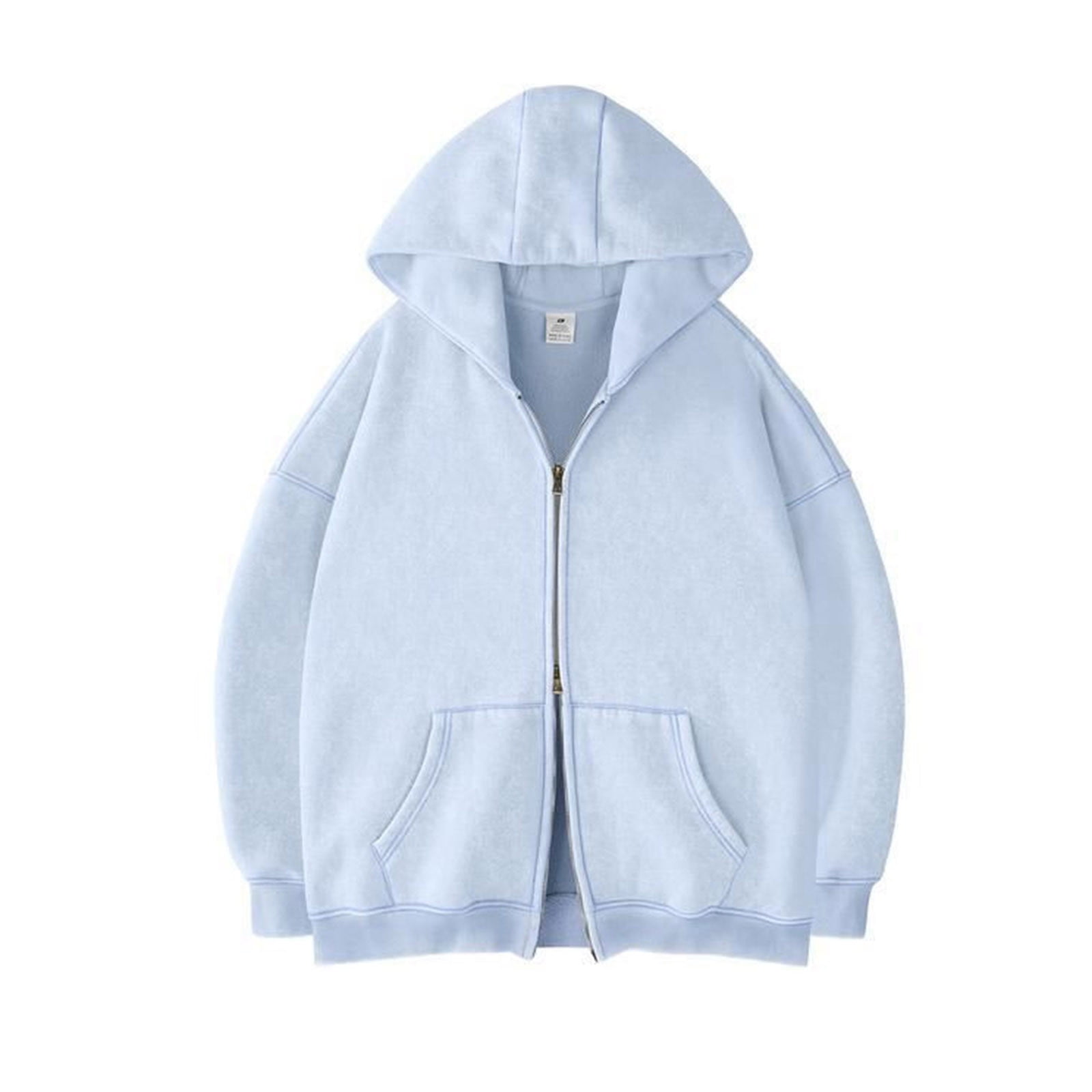 Wrtxtat Men's Zip up Hooded Sweatshirt Autumn Midweight Athletic Double ...