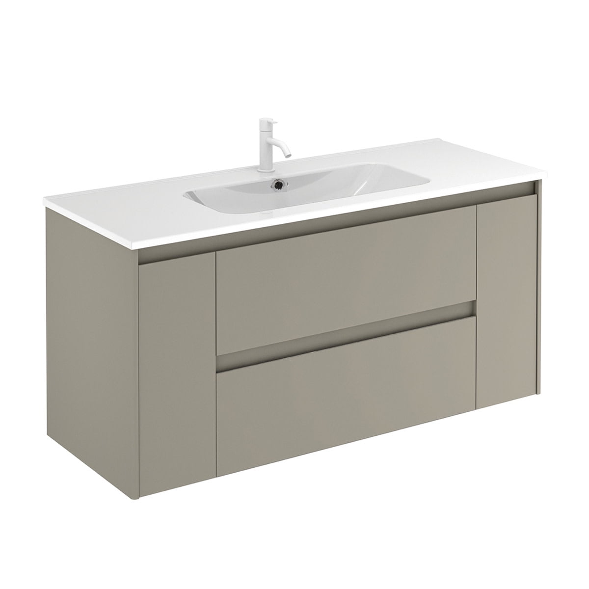 Ws Bath Collections Ambra 120 Ambra 48" Wall Mounted Single Basin ...