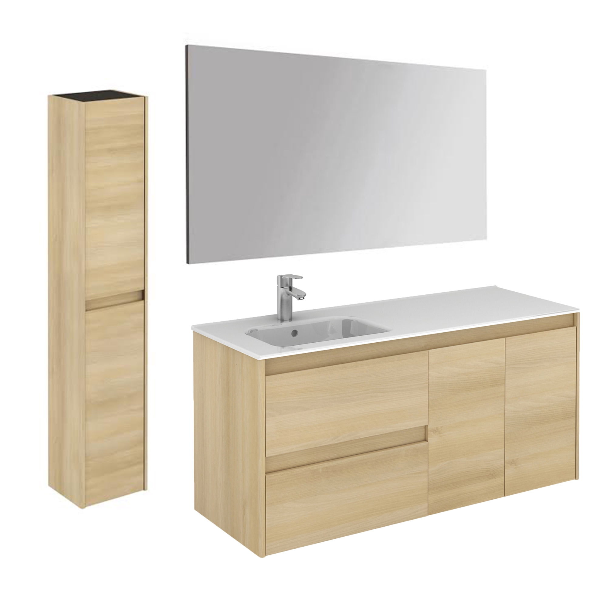 Ws Bath Collections Ambra 120L Pack 2 NO Ambra 48" Wall Mounted Single ...