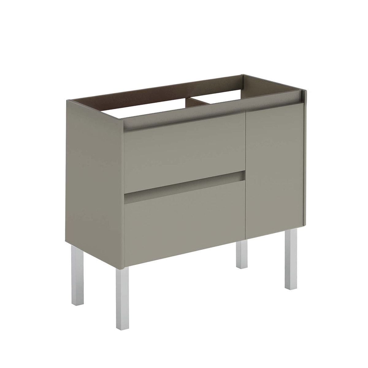 Ws Bath Collections Ambra 90F Base Ambra 35" Single Free Standing ...