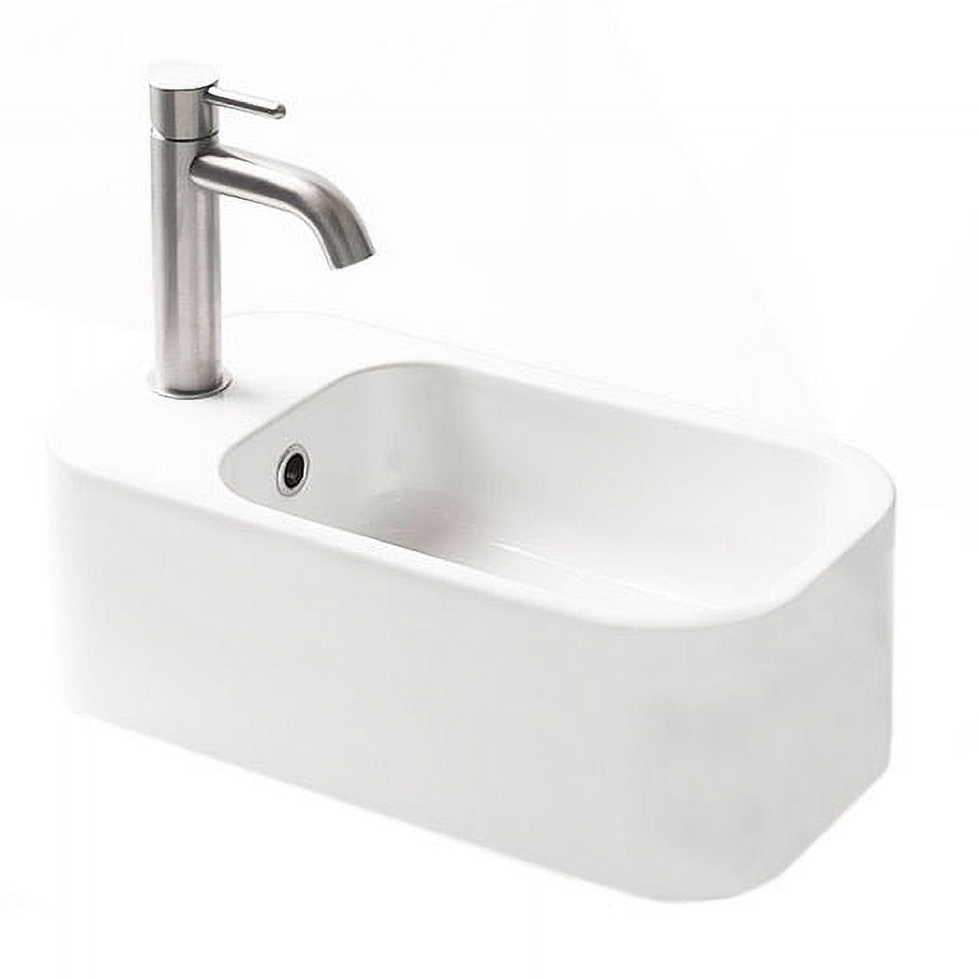 Ws Bath Collections Cosa Mini 48F - White - Walmart.com