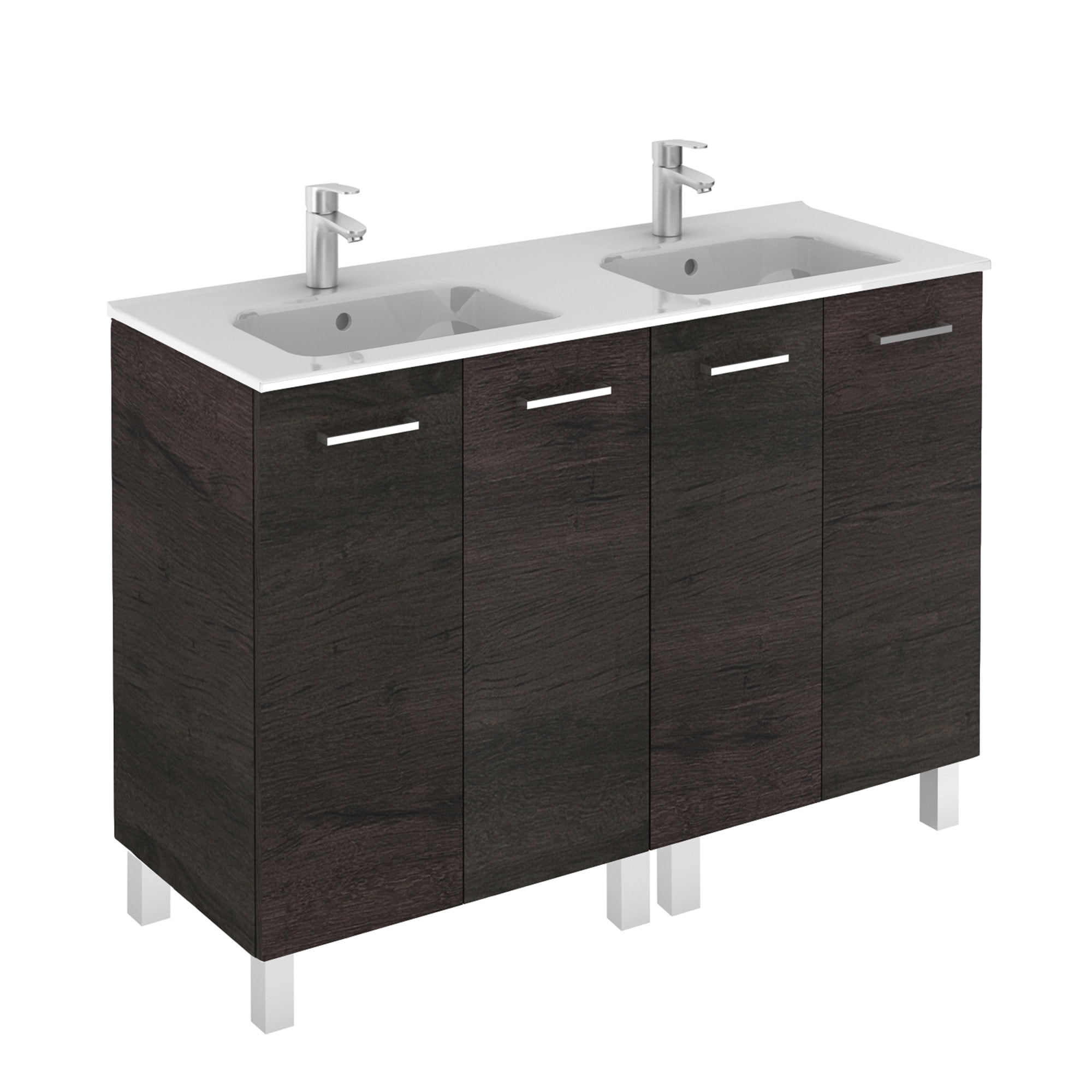 Ws Bath Collections Logic 120 Set Logic Vanities 48" Free Standing ...