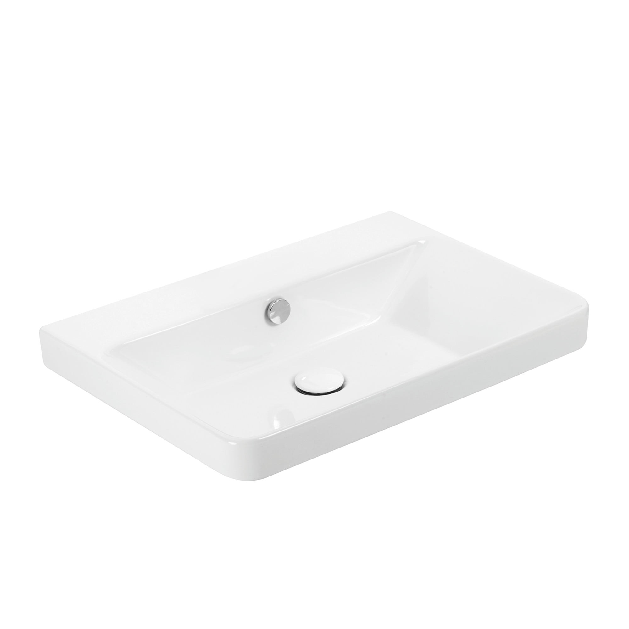 Ws Bath Collections Luxury 60.00 WG Luxury 23-13/16" Rectangular ...