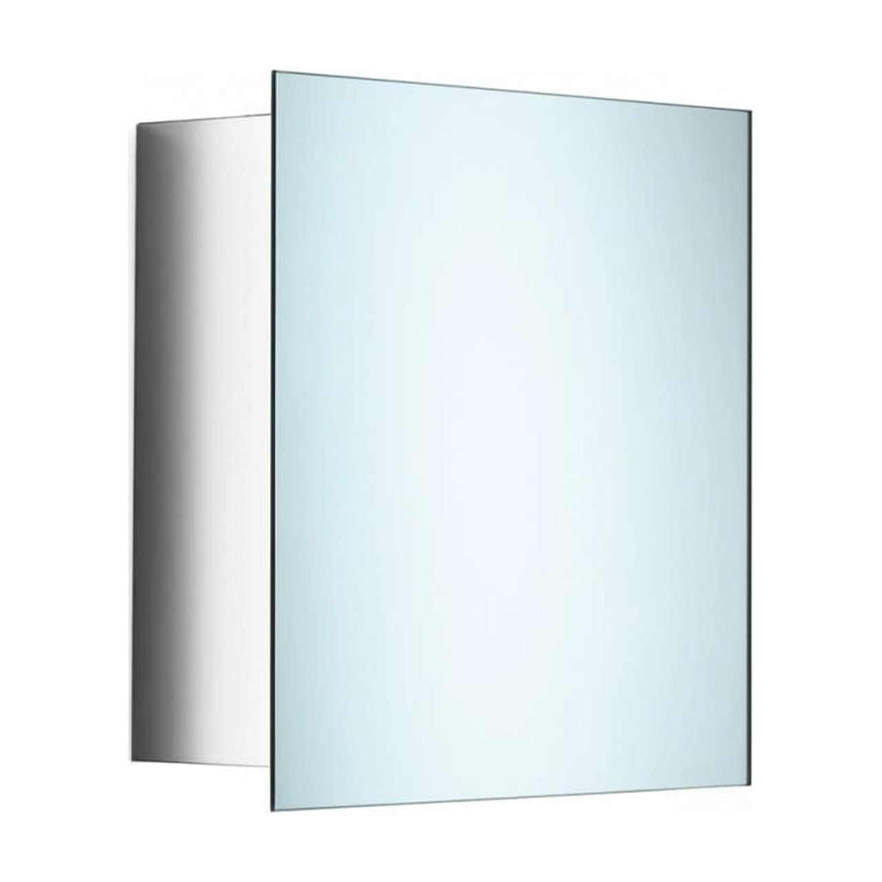 Ws Bath Collections Pika 51511 Pika 17.7" Single Door Mirrored Medicine ...