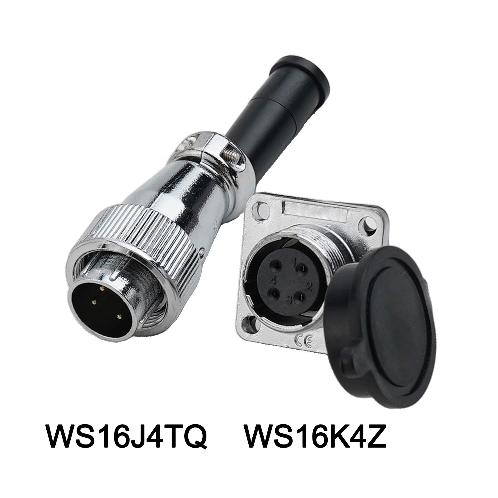 Ws16 Installation 2-10Pin Aviation Panel Socket Male& Female Connector - Walmart.com