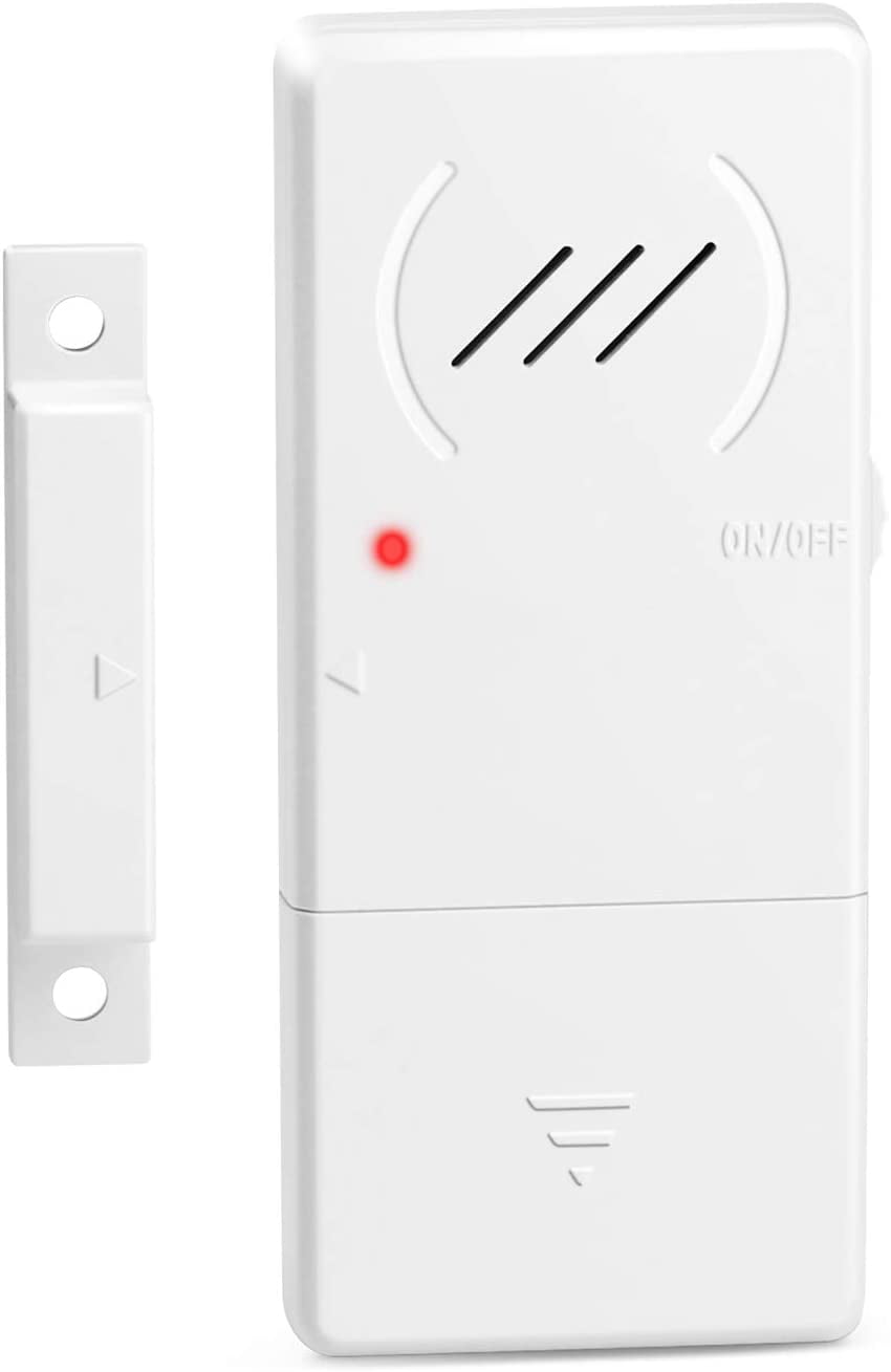 Wsdcam Freezer Door Alarm Wireless 90dB Fridge Alarm 60 Seconds Delay ...