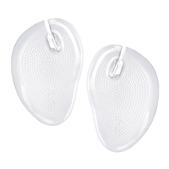 Wswqop 2 Pieces Self Adhesive Gel Forefoot Cushions Flip Flop Shoe Pad ...